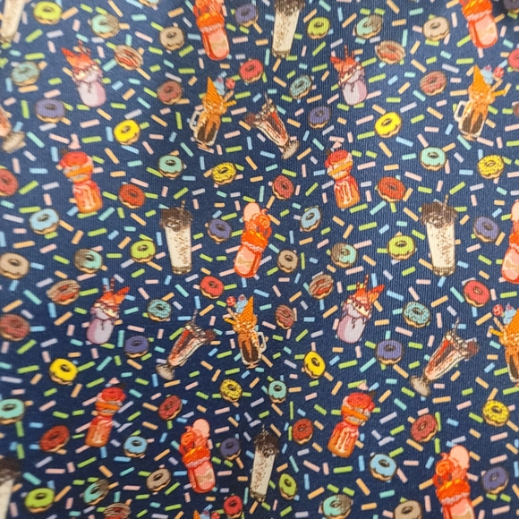 1764 Golf | Shirts | Nwt 764 Mens Golf Polo Fun Donut Milkshake ...